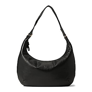 Madewell Women's Soft Hobo Bag, True Black, One Size