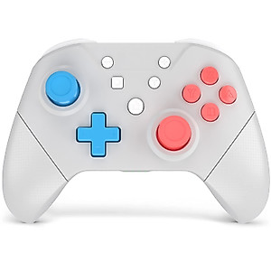 GCHT GAMING Switch Controller, Wireless Controller Compatible Nintendo Switch/Switch OLED/PC/Android with Turbo Motion Vibration (NFC)