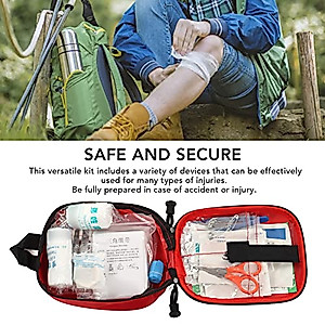 Camping First Aid Kits,Emergency Kit Household Emergency Bag Survival Gear Kit for Outdoor Travel Hiking Hunting