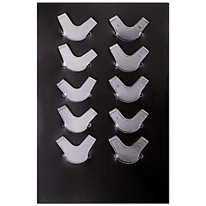 10 Pcs - Beauticom Dolly's Lash Y Shape Eyelash Lift Silicon Brush - for Eyelash Perm Extension MakeupTool