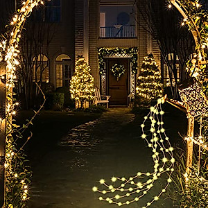 Solar Garden Lights - Solar Watering Can Landscape Lights Solar Pathway Lights with 90 LEDs Fairy Lights Outdoor Decoratiive Waterproof Solar Hanging Lantern Lights for Yard, Pathway