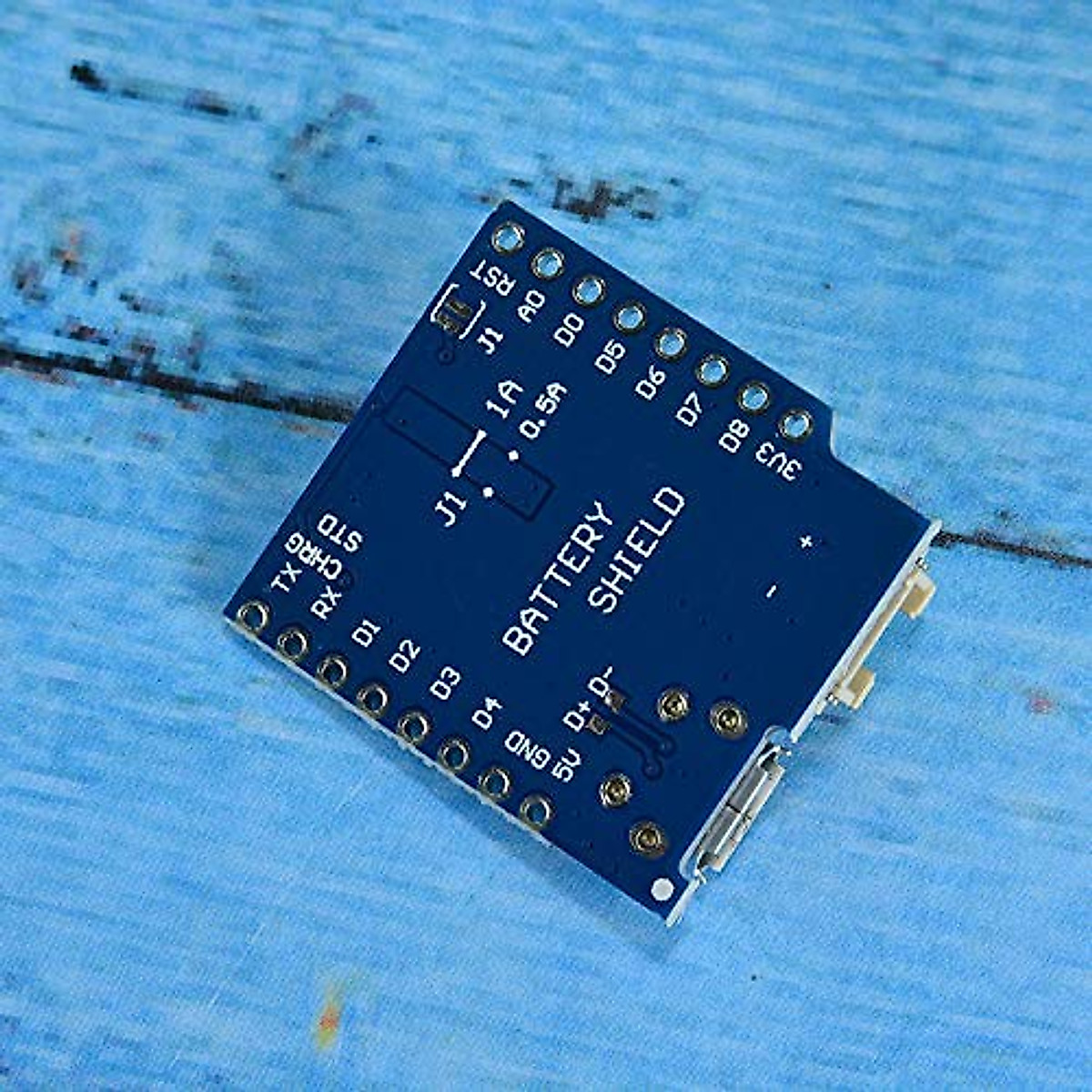 Comimark 3Pcs Battery Shield for WeMos D1 Mini Single Lithium Battery Charging & Boost