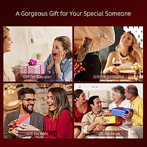 Carleen 14K Solid White Gold Earrings Dainty 4mm Tiny Statement Dot Solitaire Round Earrings Delicate Fine Jewelry Stud Earrings for Women