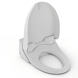 TOTO SW2043#01 C200 WASHLET Electronic Bidet Toilet Seat with Premist and SoftClose Lid, Round, Cotton White
