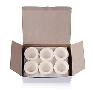 UPINS 24 Rolls White Eyelash Tape, Adhesive Fabric Lash Tapes for Eyelash Extension Supply