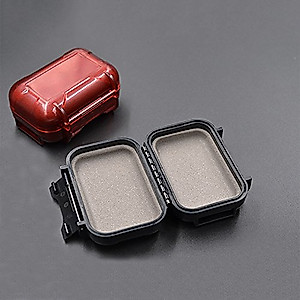 KZ ABS Hard-Sided Multifunction Protective Case for Earphones, in-Ear Monitors, Eartips (Black)