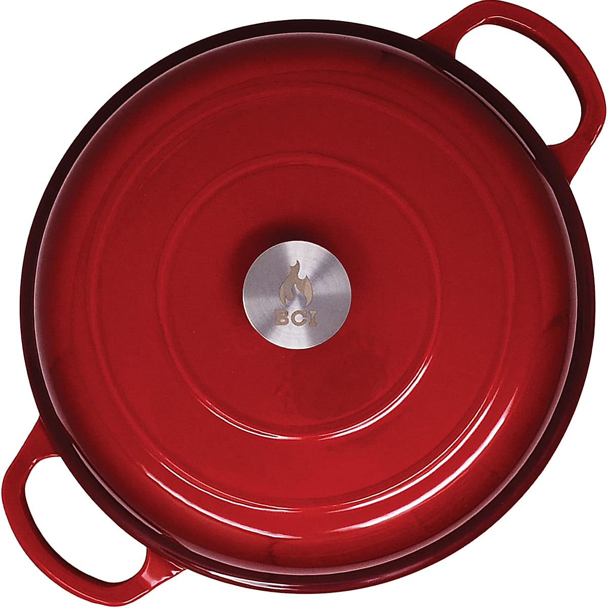 Backcountry Iron Enameled 2.25 Quart Signature Cast Iron Braiser with Lid
