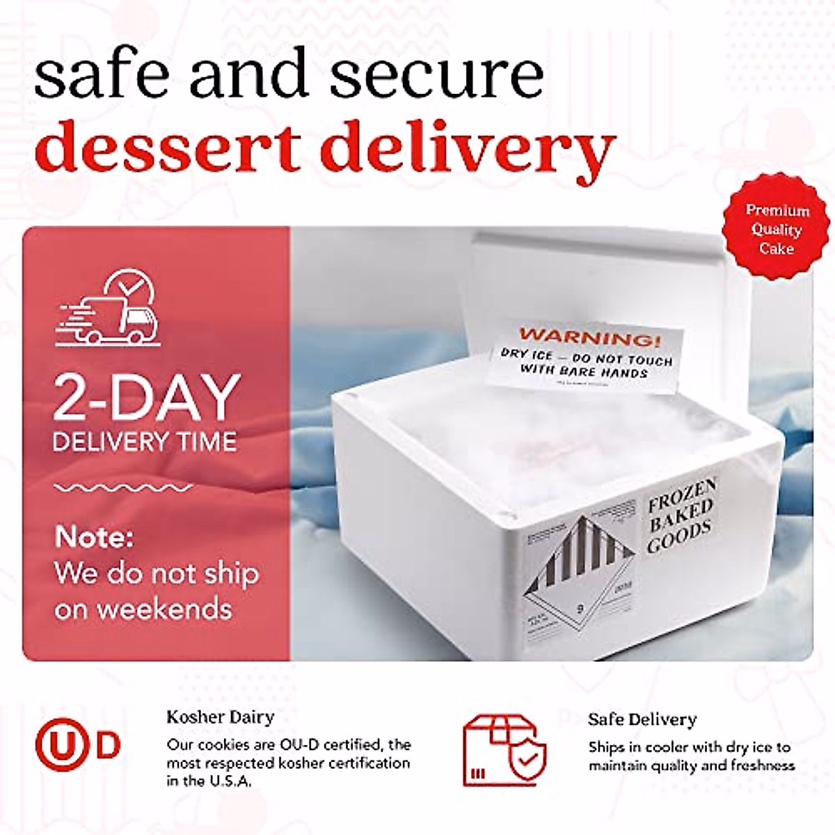 David's Cookies Layered Carrot Cake 10" - Pre-sliced 14 pcs. Fresh Gourmet Bakery Dessert With Rich Cream Cheese Frosting, Easter Food Gift Idea for Women, Men, Kids - Easter Snacks Cake for Delivery