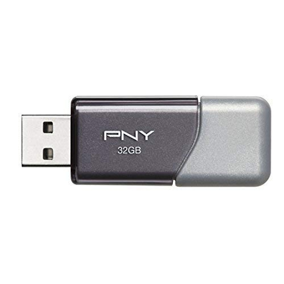PNY 32GB USB 3.0 Flash Drive Elite Turbo Attache 3 (Five Pack) Model P-FD32GTBOP-GE Bundle with (2) Everything But Stromboli Lanyard