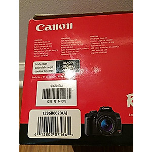 Canon Digital Rebel XTi 10.1MP Digital SLR Camera (Black Body Only)