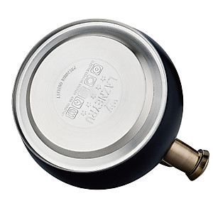 Tea Kettle Stovetop Whistling Kettle Teapot, 3Quart Tea Pot Stainless Steel Teakettle for Stove Top with Heat Proof Ergonomic Handle