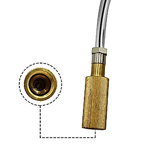MENSI 1LB Propane Regulator With Fitting For Coleman Roadtrip LEX, LXX Series Portable Grill, Replacement Parts of C001, 5010000743 Model