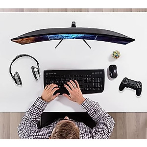 ViewSonic Omni VX3218C-2K 32 Inch Curved 1ms 1440p 165hz Gaming Monitor with FreeSync Premium, Eye Care, HDMI and Display Port, Black
