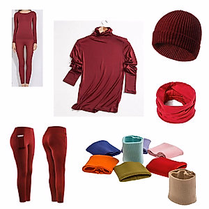 Fabric by The Yard 1 * 1 Heavy Rib 4 Ways High Stretch Knit Fabric Cotton Spandex Ribbing Fabric Good for Cuff Neck Hoody Bottom Legging Waist Band 1 Yard Wine Red