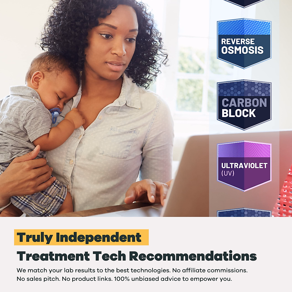 Tap Score Tannins in Water Test Kit | Well or City | Full Report | EPA Certified Drinking Water Labs | #1 Best Home Water Test 2021-24 NYT Wirecutter | 100% Unbiased