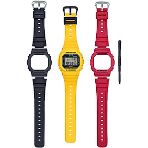 CASIO G-Shock DWE-5600R-9JR [DW-5600 Revival Color Bezel Band Set] Watch Shipped from Japan