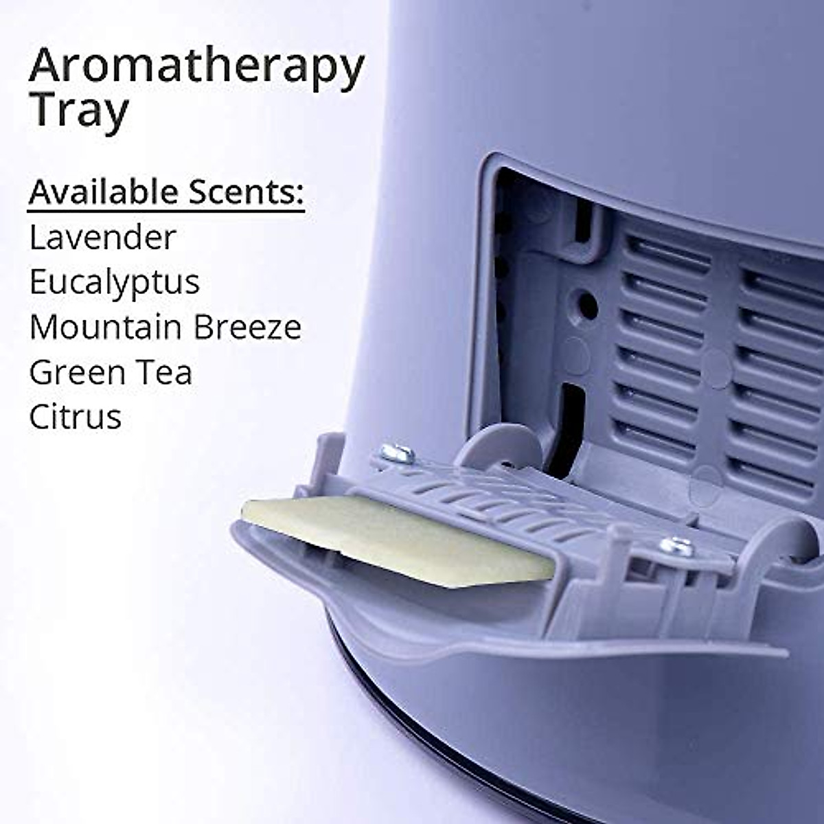 Air Innovations Ultrasonic Quiet 1.6 Gallon Cool Mist Digital Humidifier with 5 Mist Settings for Living Room and Other Spaces, Platinum