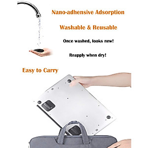 Mini Laptop Stand, Keyboard Riser Stand, Invisible Ergonomic Laptop Holder Stand Riser, Foldable Tablet Pad Phone Stand Lap Cooler for MacBook, Air, Pro, Lenovo, HP More (2PCS)