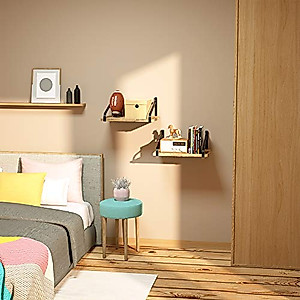 Love-KANKEI Wall Storage Floating Shelves Bundle (Contain 2 Items)