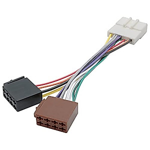 Car Radio Wire Harness Replacement for Nissan Altima Tiida Qashqai ISO Stereo CD DVD Power Speaker Adapter