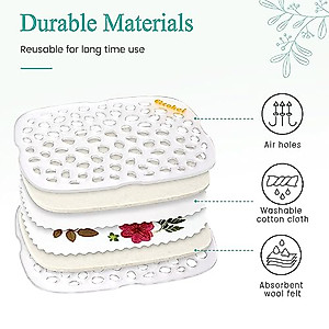 Etcokei Flower Press Kit, 6.3"*8.3" Flower Pressing Kit for Adults & Kids, Larger Flower Press for Plant DIY Arts, Resin Arts, Scrapbooking, Nail Craft