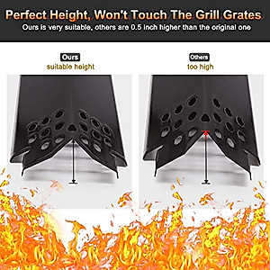 Metal Club Grill Repair Kit for Nexgrill 720-0896B 720-0896E 720-0896C Deluxe 6 Burner Gas Grills, 6-Pack Flame Tamers & Grill Burners Replacement for Nexgrill 720-0882A 720-0896 720-0925