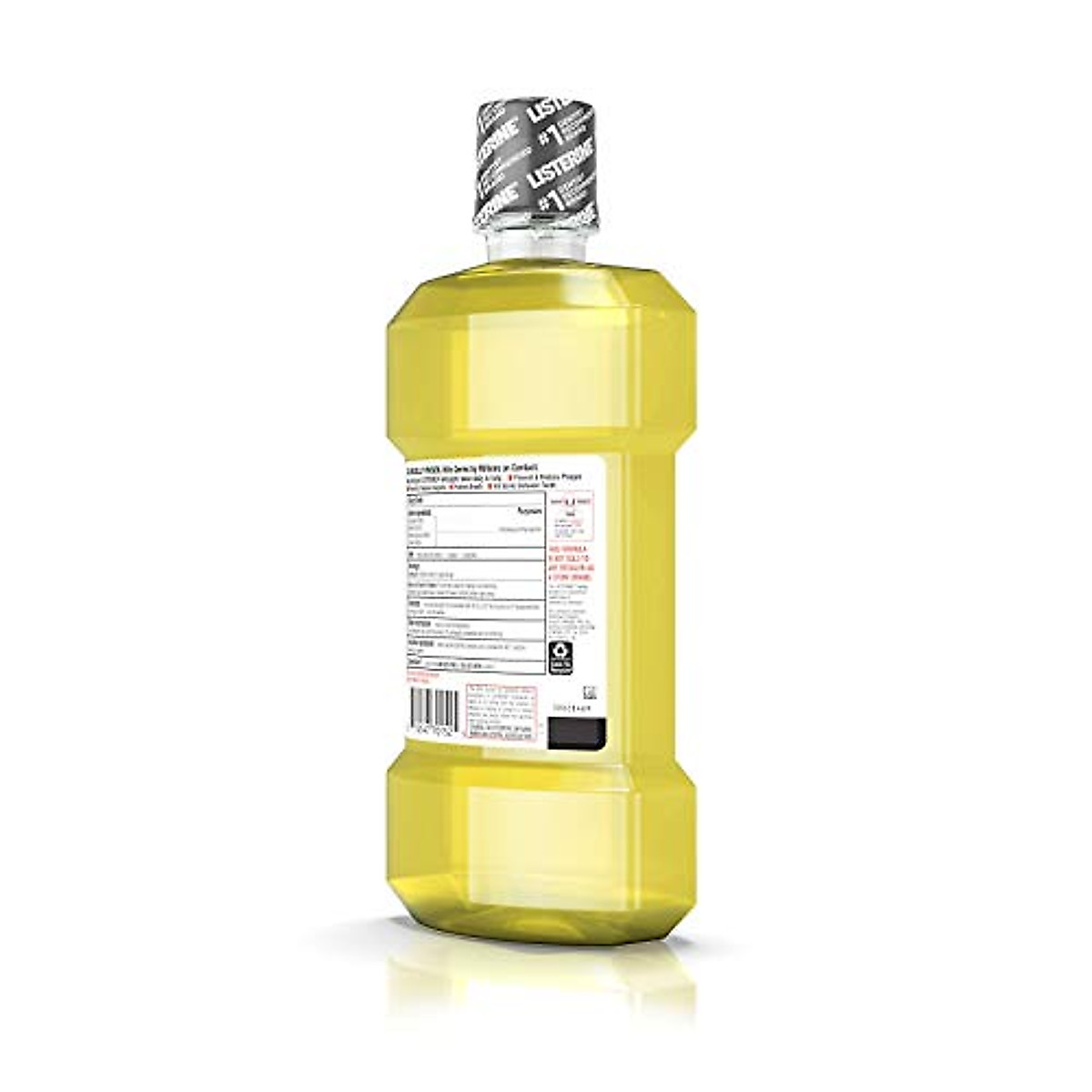 Listerine Original Oral Care Antiseptic Mouthwash with Germ-Killing Formula to Fight Bad Breath, Plaque and Gingivitis, 1 L