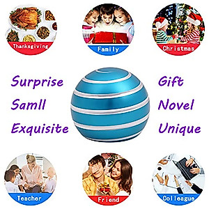 Desk-Kinetic-Toys Cool-Gadgets for Fidget: Cool-Stuff-Thing Game Toy for Adult Teen Children Kid, Stress Relief Optical-Illusion Gifts for Office School Home Man Women Christmas Spinning 180 Seconds