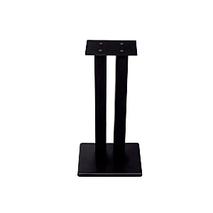 Monolith 28 Inch Speaker Stand (Each) - Supports 100 lbs, Adjustable Spikes, Compatible with Bose, Polk, Sony, Yamaha, Pioneer and Others, Black