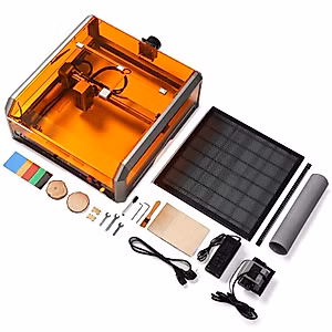 Genmitsu L8 Laser Engraver, 40000mm/min All-in-one Laser Engraving Machine, 20W Power Output Laser Cutter Built-in Acrylic Enclosure with Vent, Air Assist Pump, Honeycomb, Camera, Laser Safety Class 1