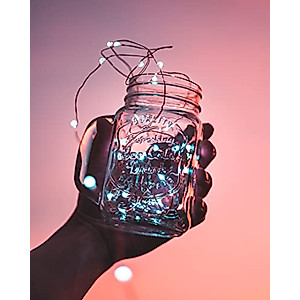 ( 2 PACK ) - Mason Jar Mugs with Handle, Stainless Steel Straw, & metal Lids 16 oz. (480ml) | Mason Jar Drinking Glasses | Reusable Boba Bubble Tea & Smoothie Cups | Tumbler for Bubble Tea, smoothie