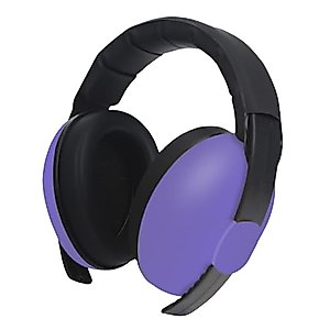 WEISIPU Ear Defenders Kids Children Hearing Protectors Baby Noise Cancelling Ear Muffs (Purple)