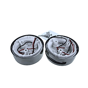 Pactrade Marine Horizontal SS304 Navigation Light LED Green Starboard Red Port