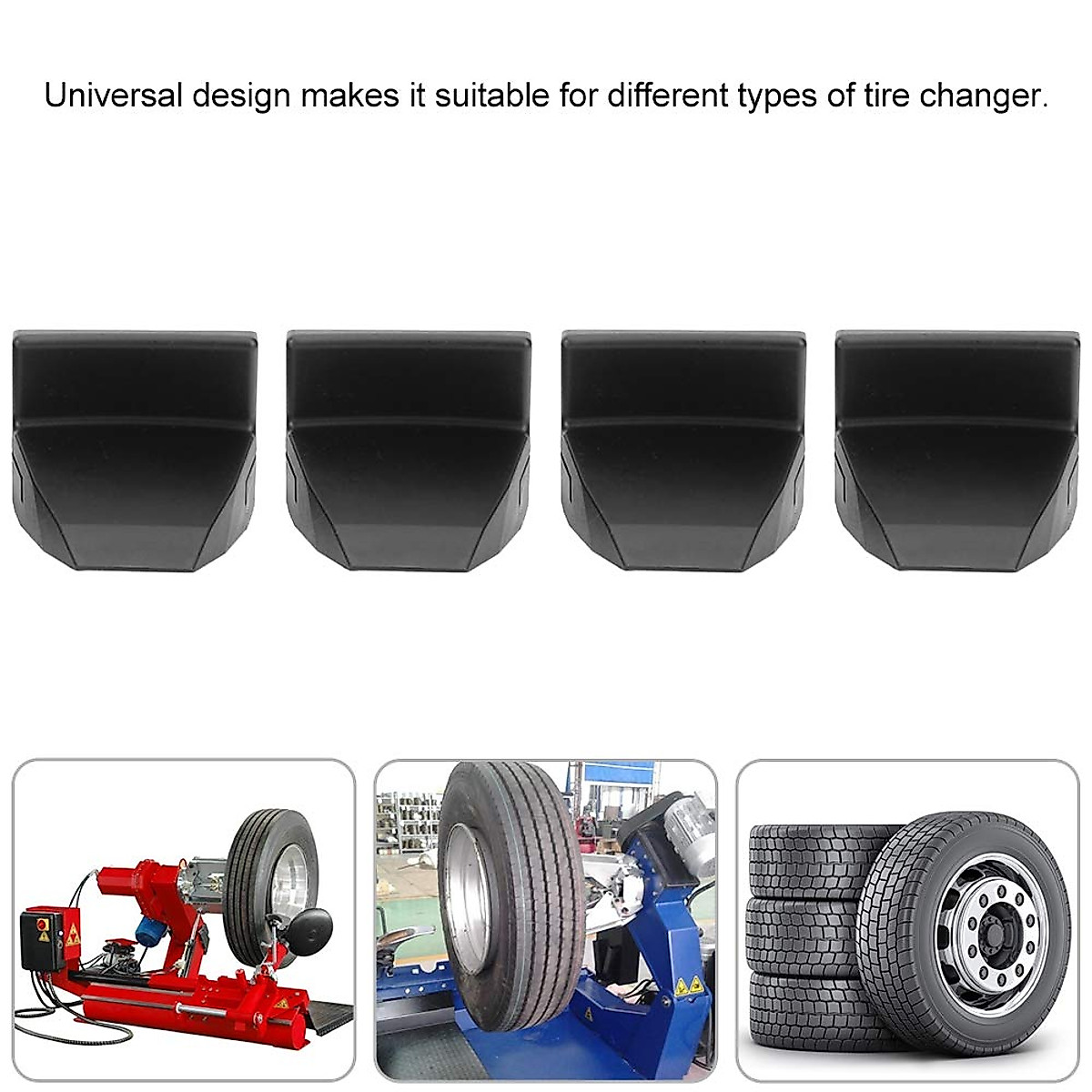 Jaw Protectors,4Pcs ST4027645 Jaw Protectors Guard Protective Covers Tire Changer Clamp Cover