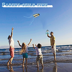 Lewabov 2 Pcs Children's Thumb Ejection Kite, Mini Beach Kite Easy to Fly, 4-18 Years Old,Small Funny Outdoor Sports Toys.