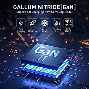 USB C Wall Charger, AIGAISHISXIN 100W 4 Port GaN Fast Charger Type C PD Charging Station Power Adapter Compatible with MacBook Pro Air, iPad Mini Pro, iPhone 13 Pro, Galaxy, Dell XPS, Laptop (White)