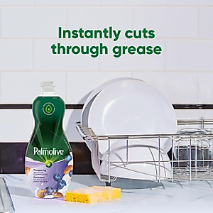 Palmolive Ultra Soft Touch Dish Soap, Almond Milk & Blueberry 20 fl oz, Packaging May Vary