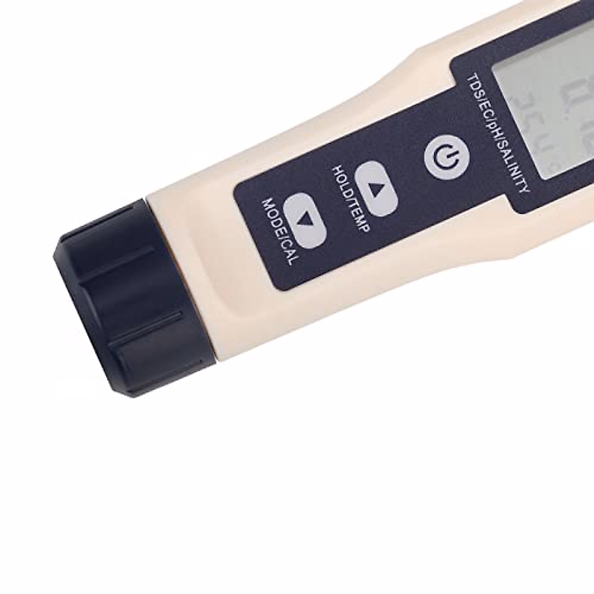 Digital Water Detector, Stable Measuring Water Quality Tester PH Salinity Temp TDS EC IP67 Waterproof for Aquarium