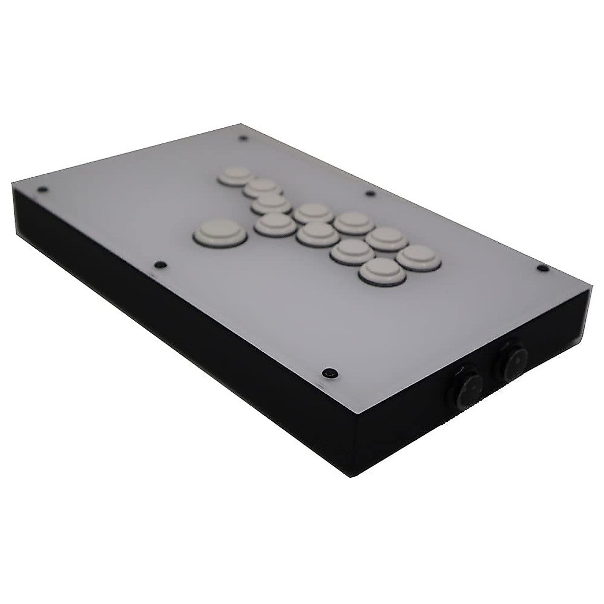 FightBox RAC-J800B-PS-W All Buttons Leverless-Style Arcade Joystick Fight Stick Game Controller For PS4/PS3/PC Sanwa OBSF-24 30