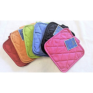 Cotton Pot Holders for Home Store, Set of 2 Total 10 Count. (Mix Random)