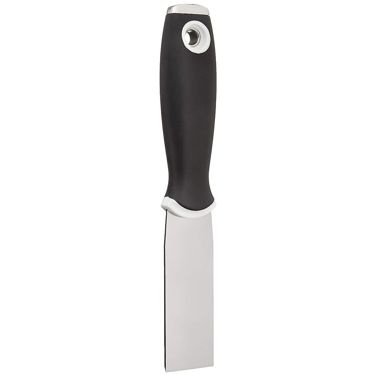 Amazon Basics 1-1/4" Chisel, Soft Grip, Carbon Steel Putty Knife with Hammer End