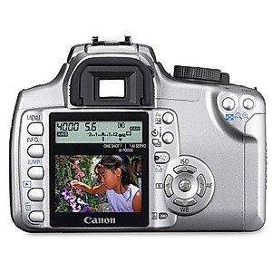 Canon Digital Rebel XT DSLR Camera with EF-S 18-55mm f/3.5-5.6 Lens (Silver-OLD MODEL)