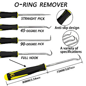 ZDBB 32 Size 1540 Pcs O Rings Assortment Kit Metric Nitrile Rubber Oring Set with 4 Pick for Automotive Faucet Pressure Washer Plumbing Air or Gas Repair OD 4mm-50mm