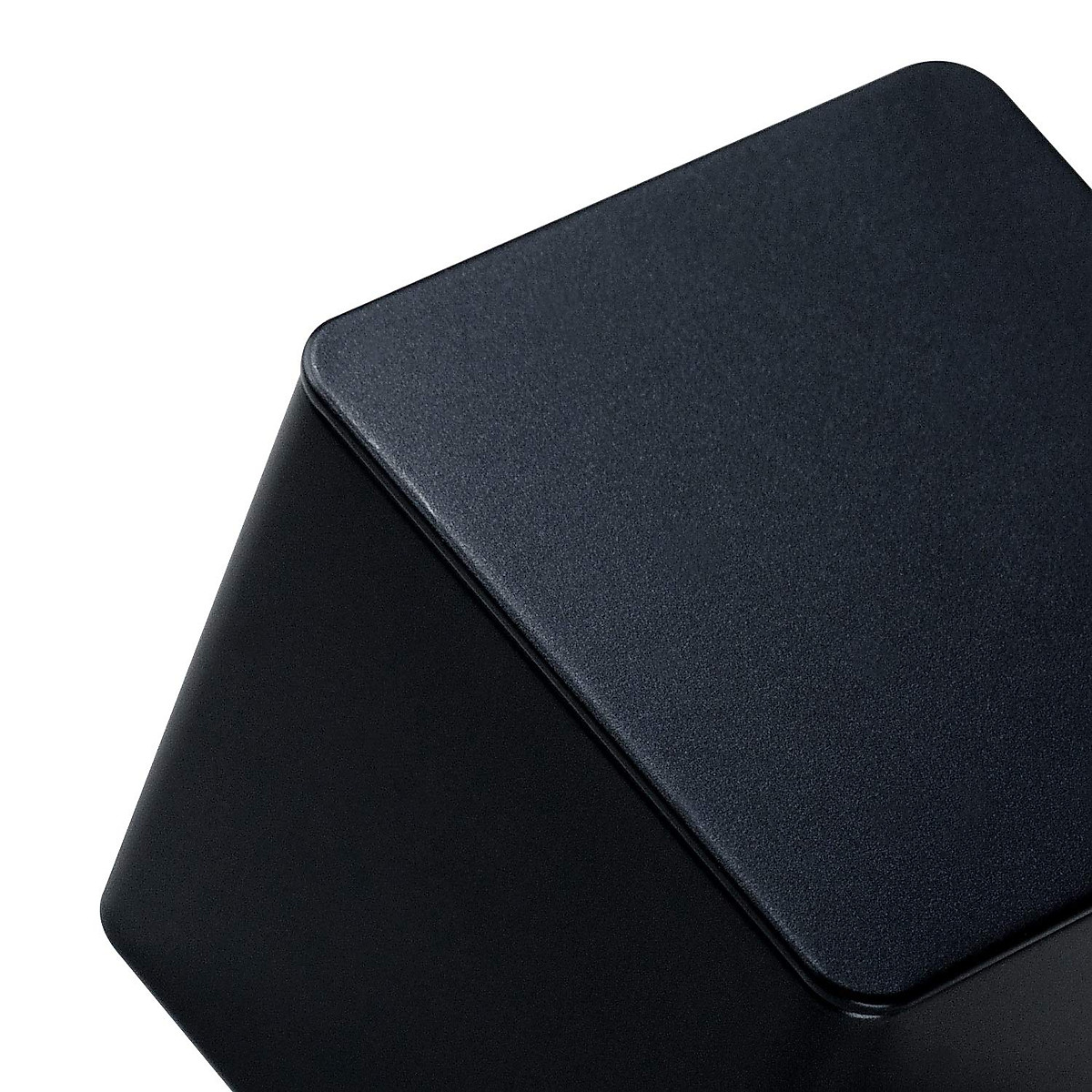 Tianhui Square Tin Can Empty Cube Steel Box Storage Container kit 65mm Series for Treats, Gifts, Favors, Loose Tea, Coffee and Crafts, Black, 3L