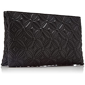 Michael Kors Jet Set Charm Xl Double Gusset Wristlet Black 1 One Size