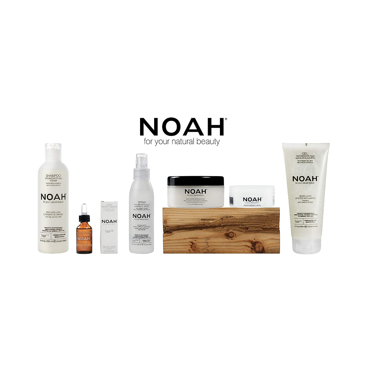 Noah Hair - 1.5 Purifying Shampoo with Green Tea and Basil - Organic Shampoo - With Green Tea Extract and Essential Oils– Natural Shampoo - Dandruff Shampoo - Hair Care for Natural Beauty - 8.5 fl.oz