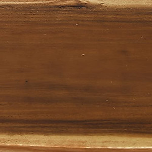 Warmaxx Wood Bench Rectangle Solid Wooden Entryway Stools 39"x13"x18"H Living Room End Table Rustic Live Edge Coffee Table Side Table Bedroom Bathroom Patio Outdoor Garden Foot Stool