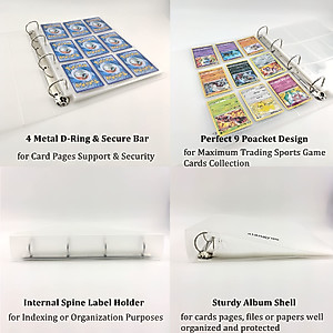 Xiangyue 9 Pocket Trading Card Album