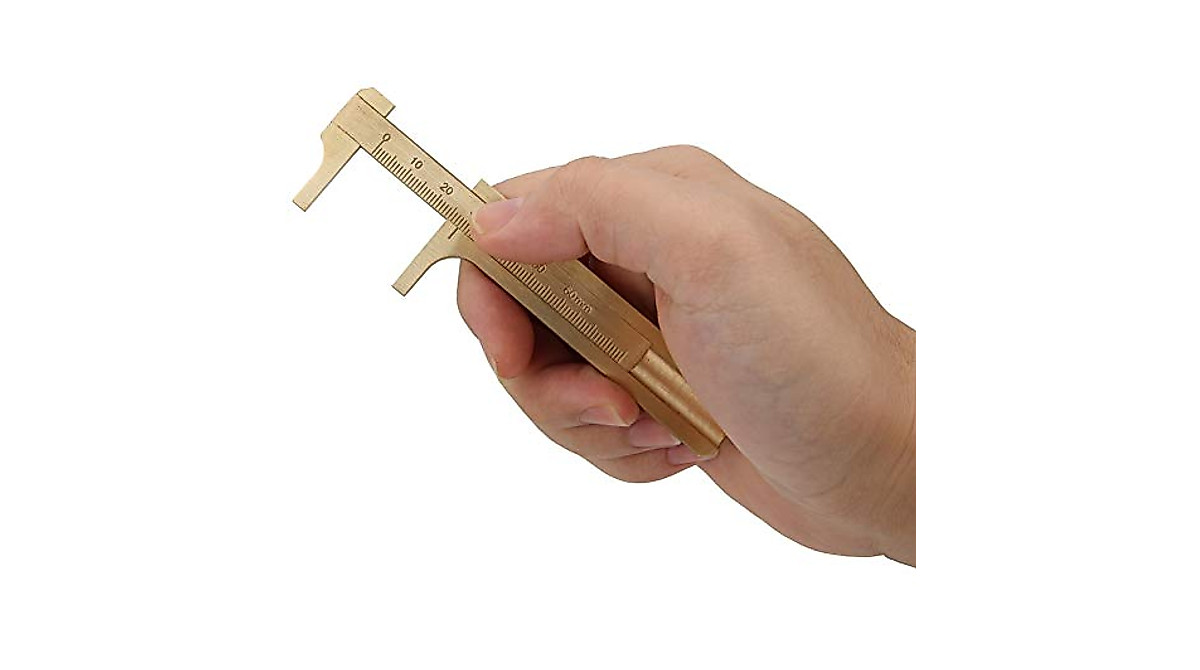 Brass Caliper - Precision Measuring Tool (80mm)