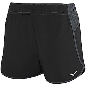 Mizuno Youth Atlanta Cover Up Volleyball Short Black/Charcoal
